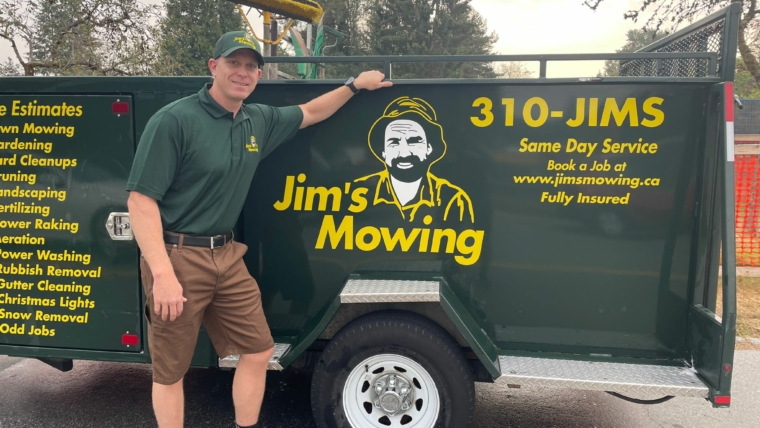 Jim's Mowing Garden Franchise in British Columbia - Jim's Mowing